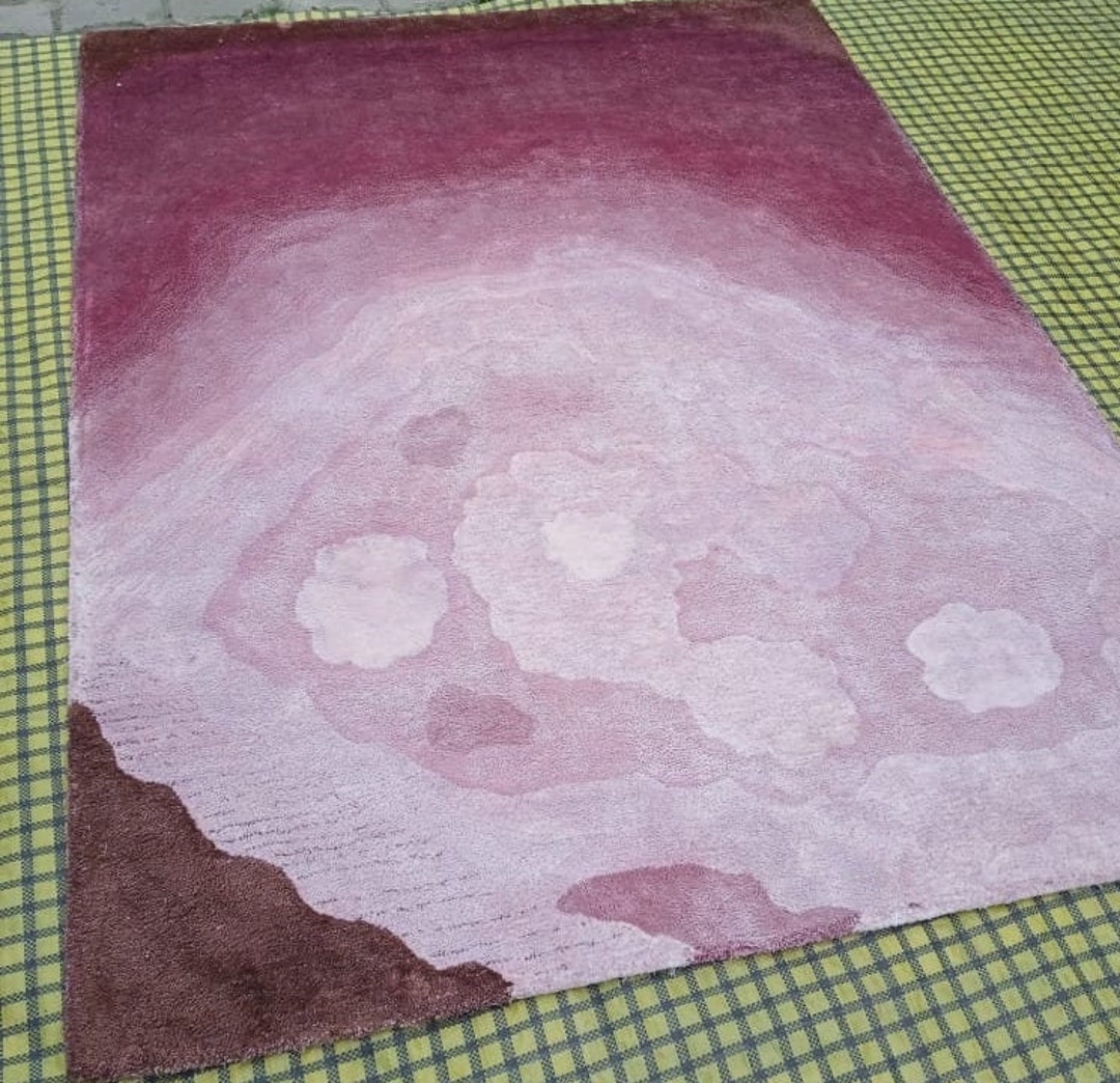 Stapler Viscose Tufted Carpet With Rambo Design – Good Finishing and ...