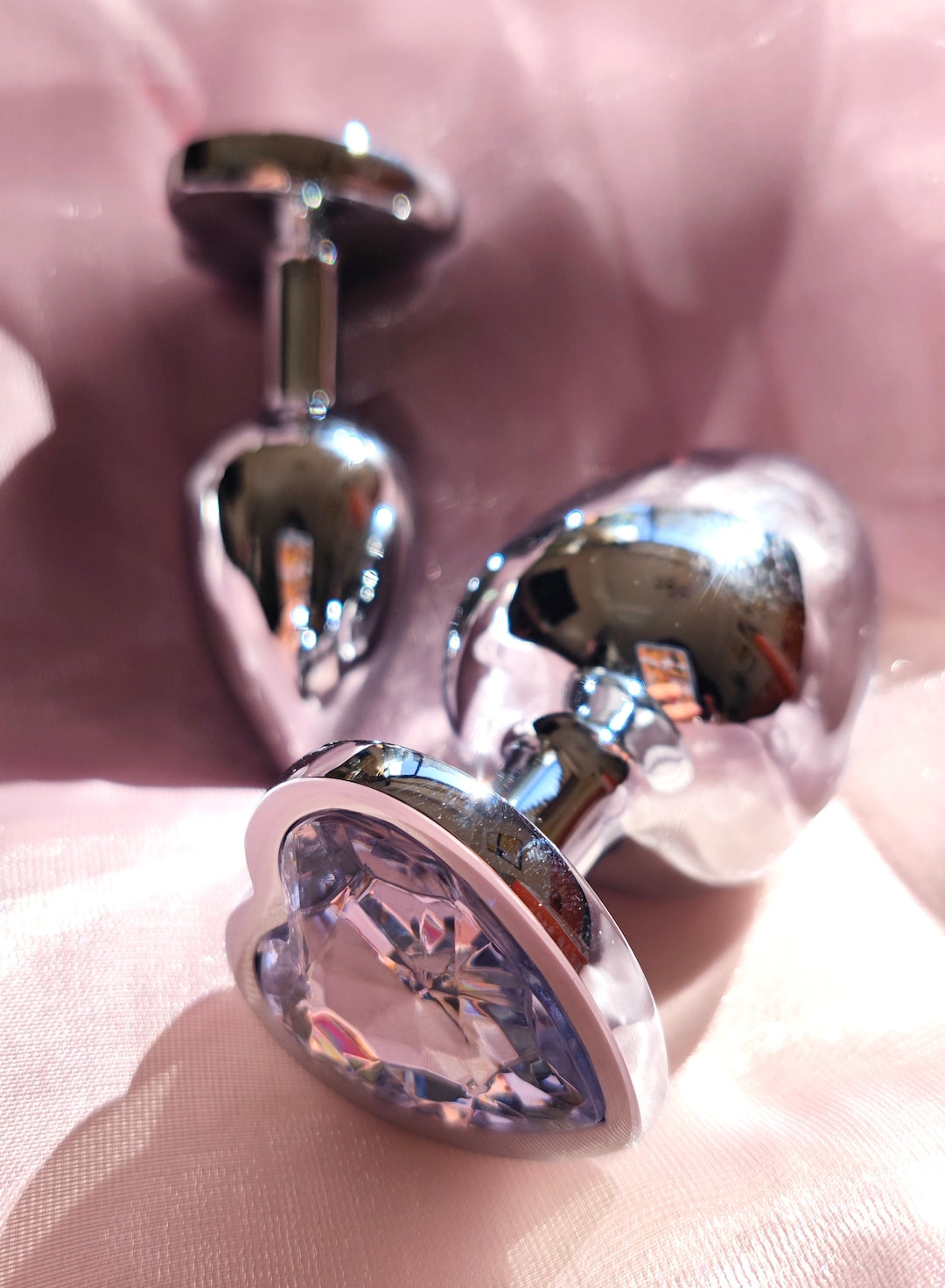 Metal Plug Heart Butt Plug Beginner Anal Toys BDSM Anal Dildo Jeweled Anal Plug Adult Gift for ...