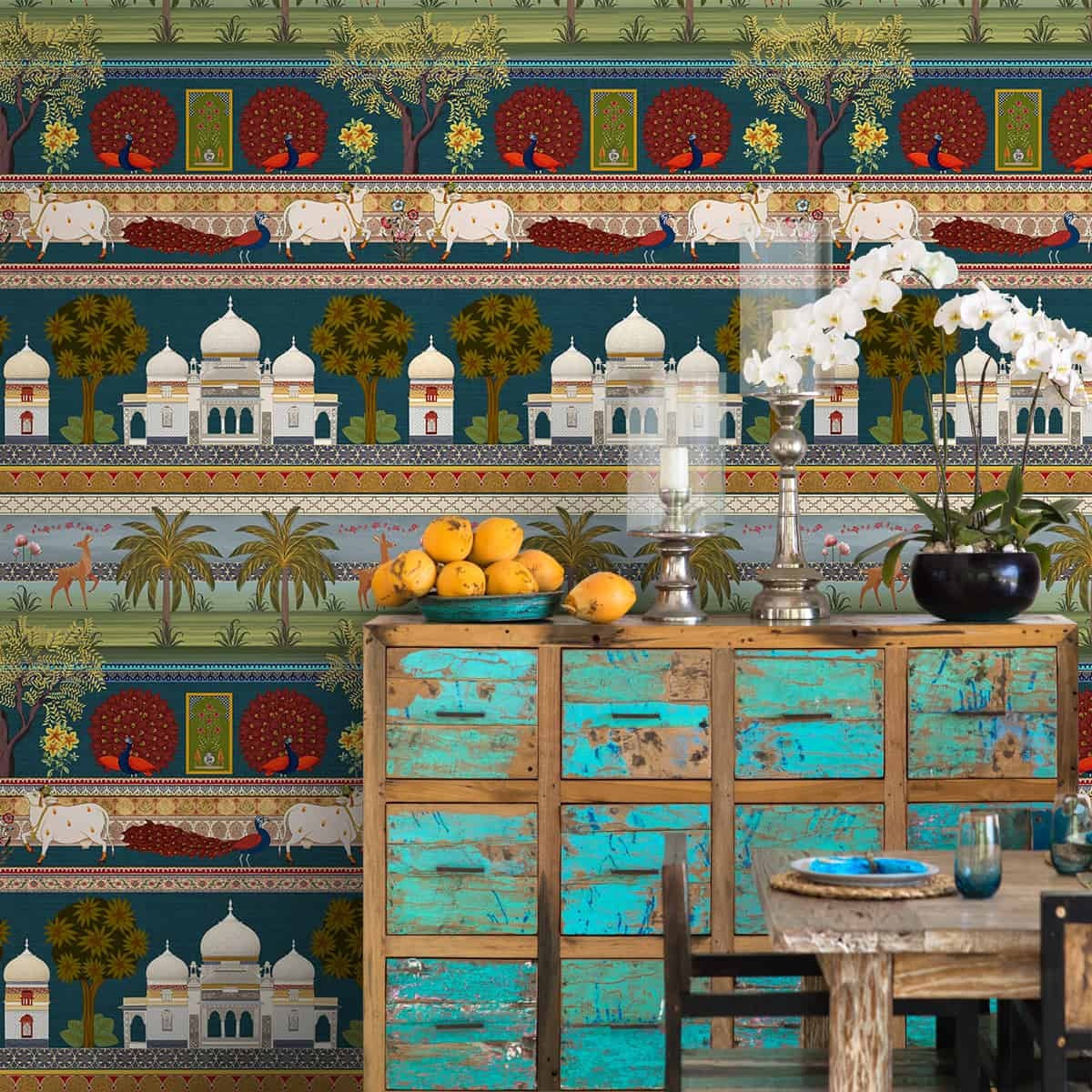 Hindu Design Wallpaper