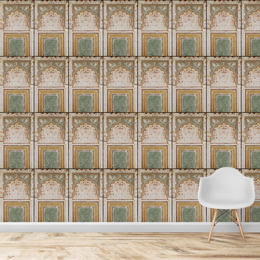 Jharokha Indian Fort Windows Inspired Wallpaper for Walls - Etsy