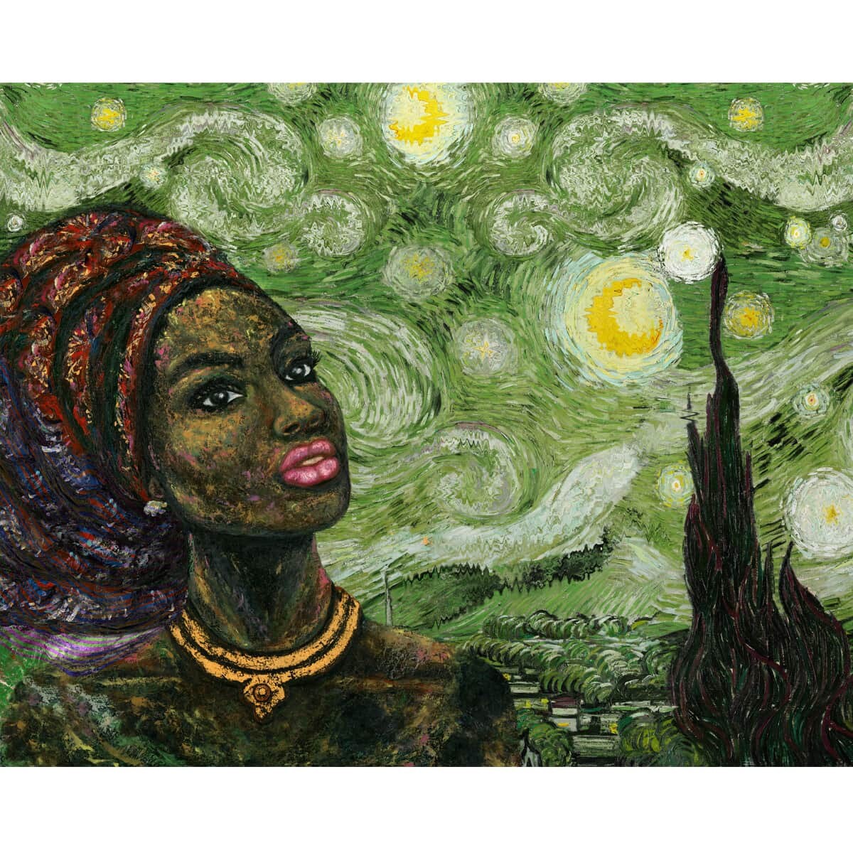 Hey Olive Fusion Art Theme Wallpaper - Etsy