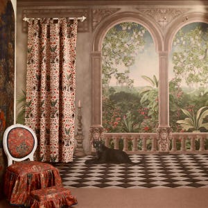 Dreams in Paradise European Theme Wallpaper for Homes- Vintage Theme ...