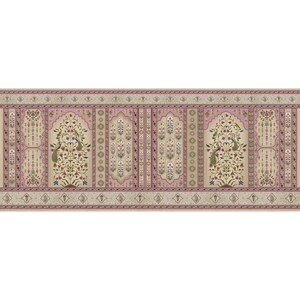Madhuban Indian Floral Wallpaper - Jharoka Pink Design Suneherii ...