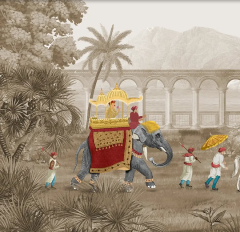 Customised Indian Wallpaper Mural Rajasthan Indian Scenic Views for ...