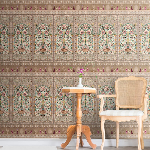 Indian Design Wallpaper - Etsy Australia