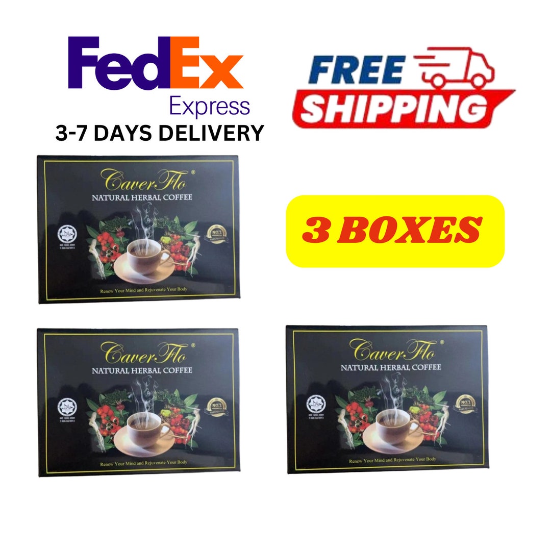 3 Box Coffee Natural Herbs Instant Coffee for Man FREE Express Shipping ...