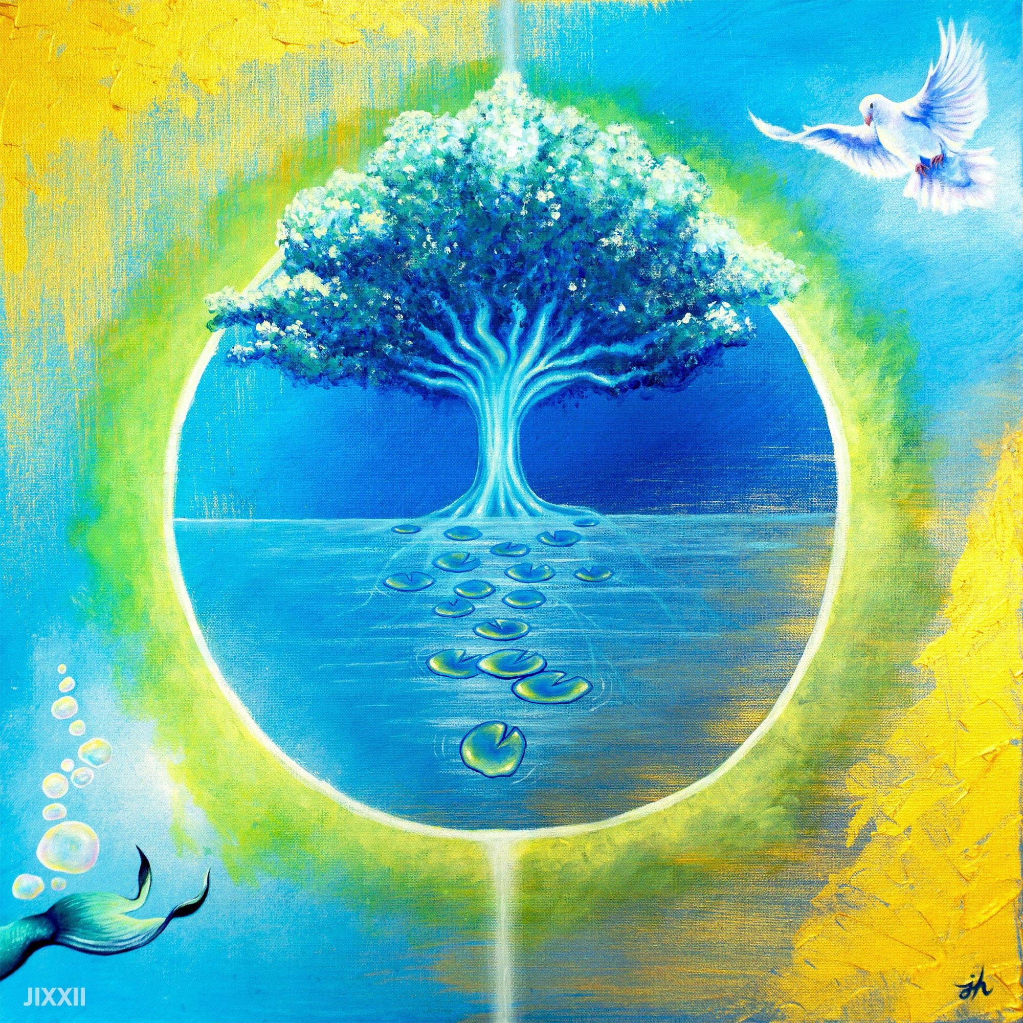 Tree of Life - Divine Feminine Art Print - Etsy