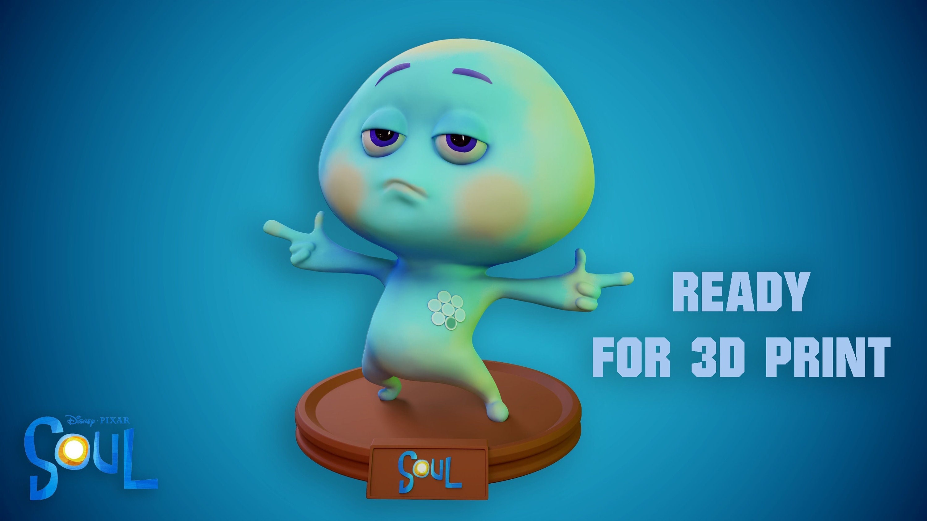 22 Soul Chibi Figure STL File for 3d Printing - Etsy