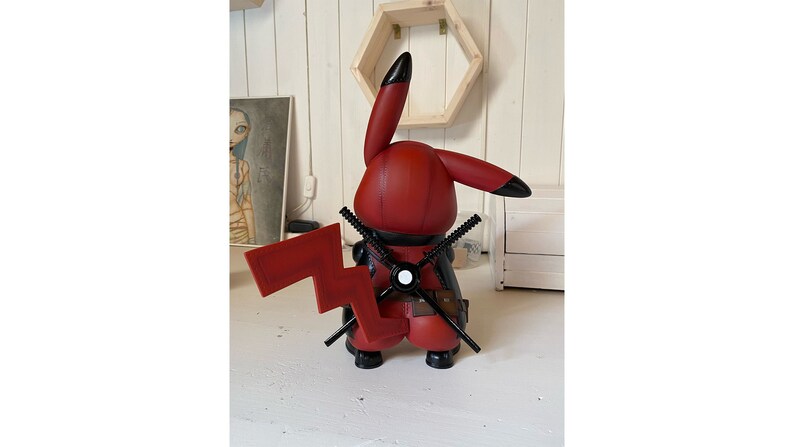 Pikachu Deadpool Figure STL File for 3d Printing - Etsy