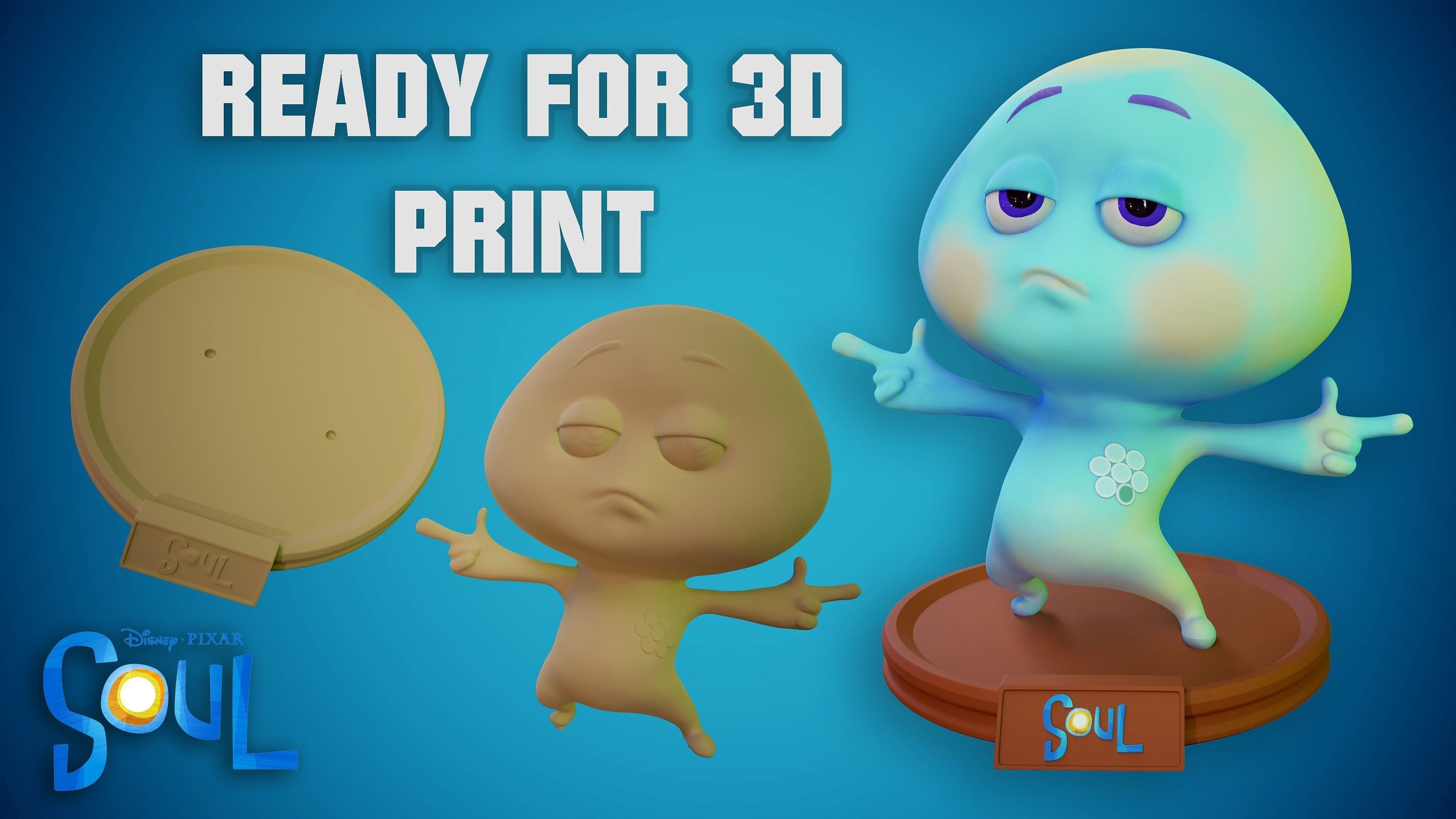 22 Soul Chibi Figure STL File for 3d Printing - Etsy