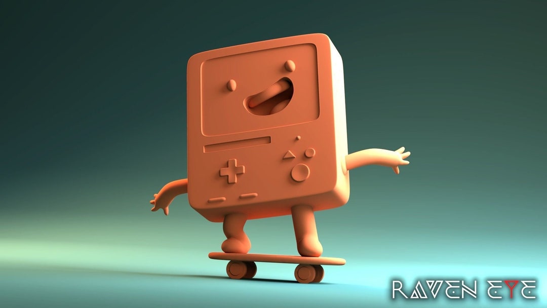 BMO Adventure Time Figure STL File for 3d Printing - Etsy