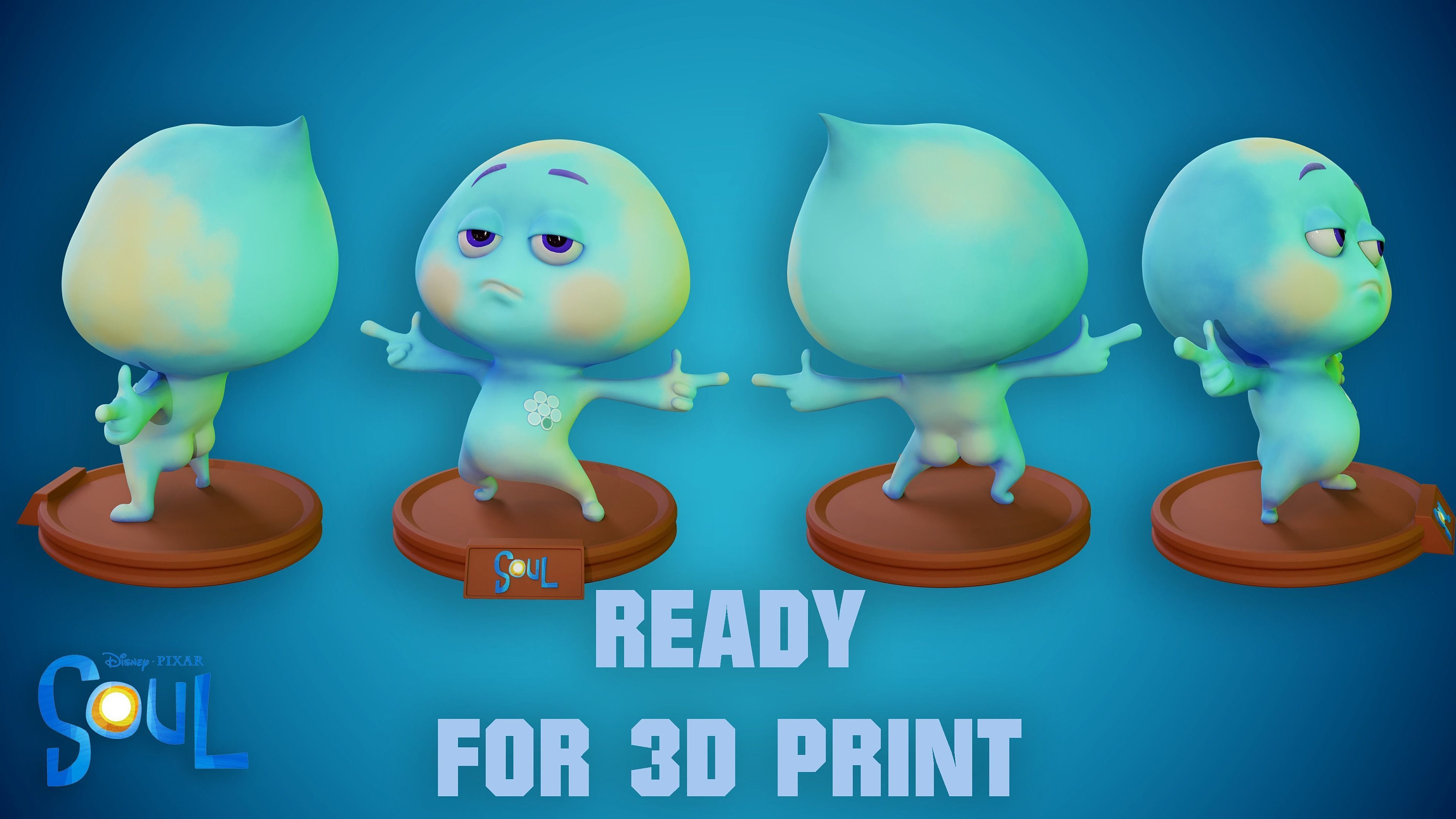 22 Soul Chibi Figure STL File for 3d Printing - Etsy