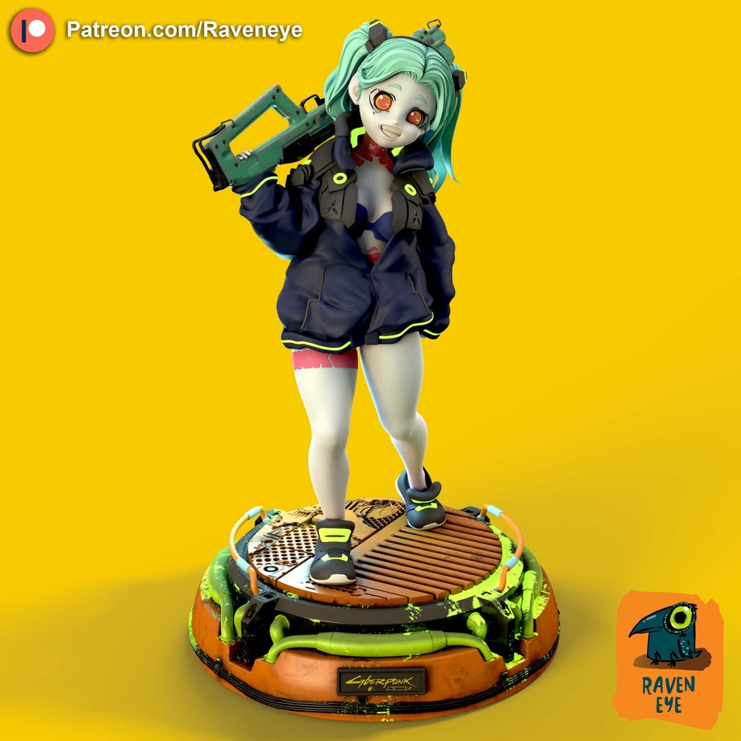 Rebecca Cyberpunk Edge Runner Figure STL File for 3d Printing - Etsy