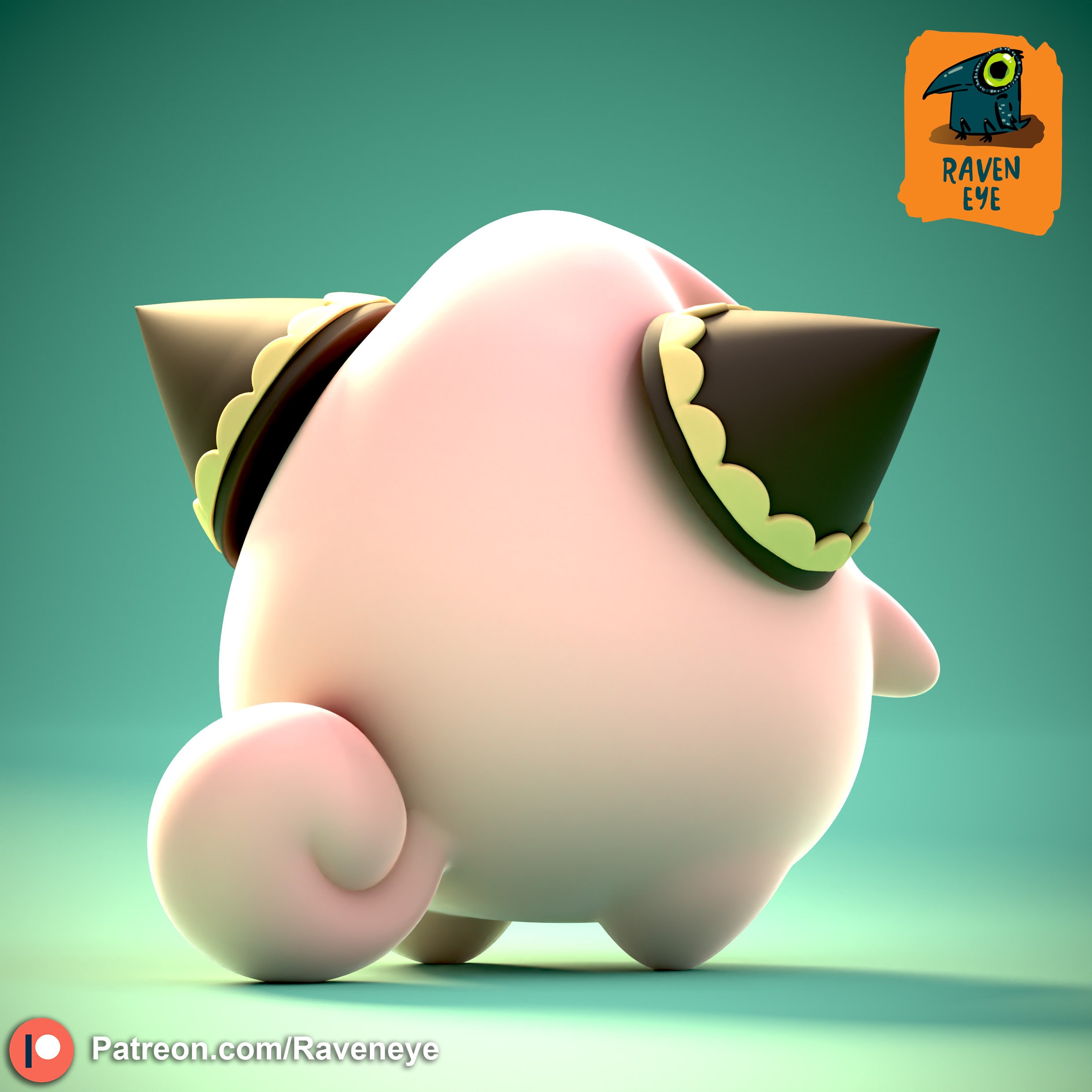 Anya Cleffa Pokemon Figure STL File for 3d Printing - Etsy