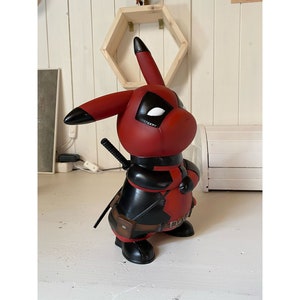 Pikachu Deadpool Figure STL File for 3d Printing - Etsy