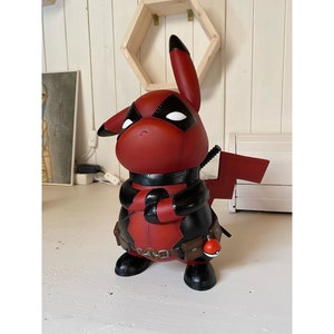 Pikachu Deadpool Figure STL File for 3d Printing - Etsy
