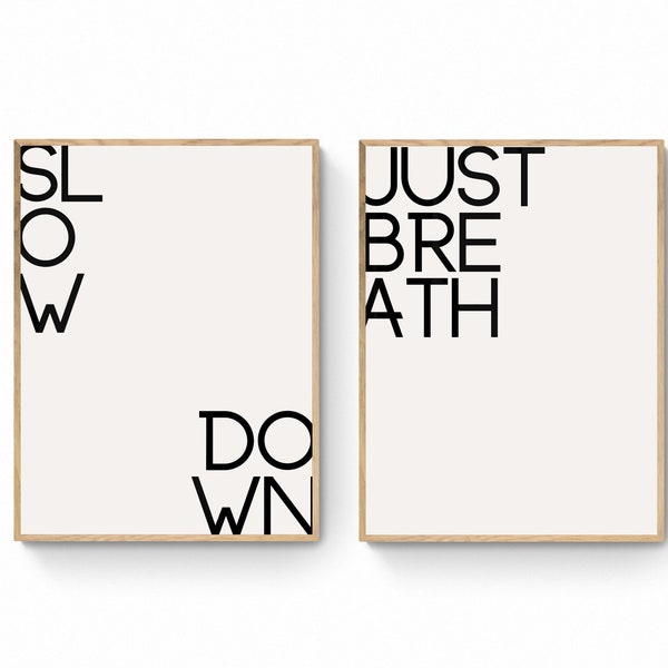 Framed Wall Art With Text - Etsy