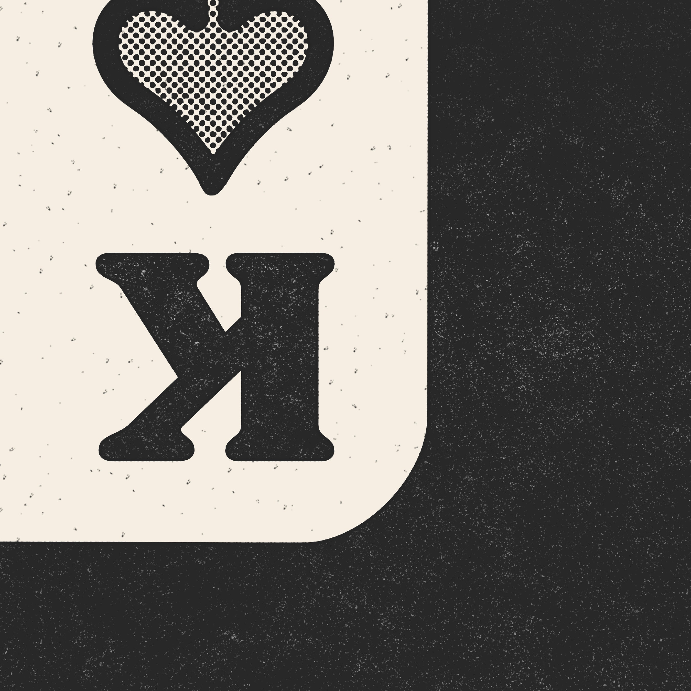 King Playing Card Wall Art, Western Gothic Sheriff Print, Dark ...