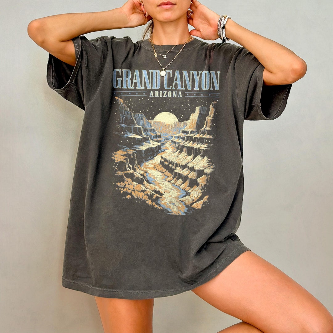 Grand Canyon Shirt, Retro Comfort Colors T-shirt, Arizona Tshirt ...