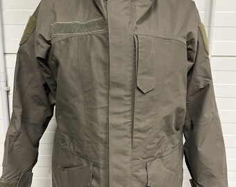 Military Style Parka Coat, Size L, Army Coat, Khaki Jacket Military Style Parka Coat, Size L, Army Coat, Khaki Jacket