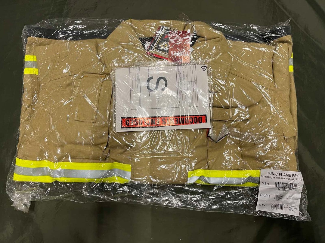 Royal Navy Firefighter Protective Tunic FLAME PRO - Etsy