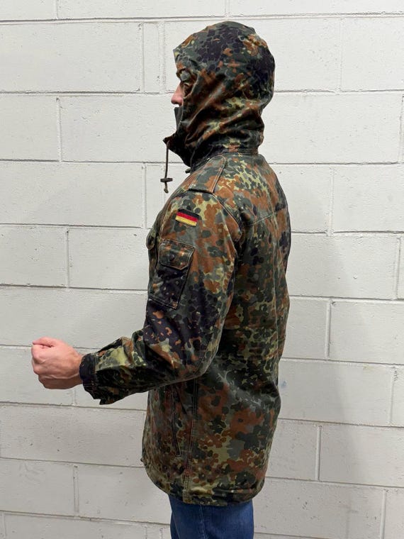 Original German Military Bundeswehr Field Jacket Park… - Gem