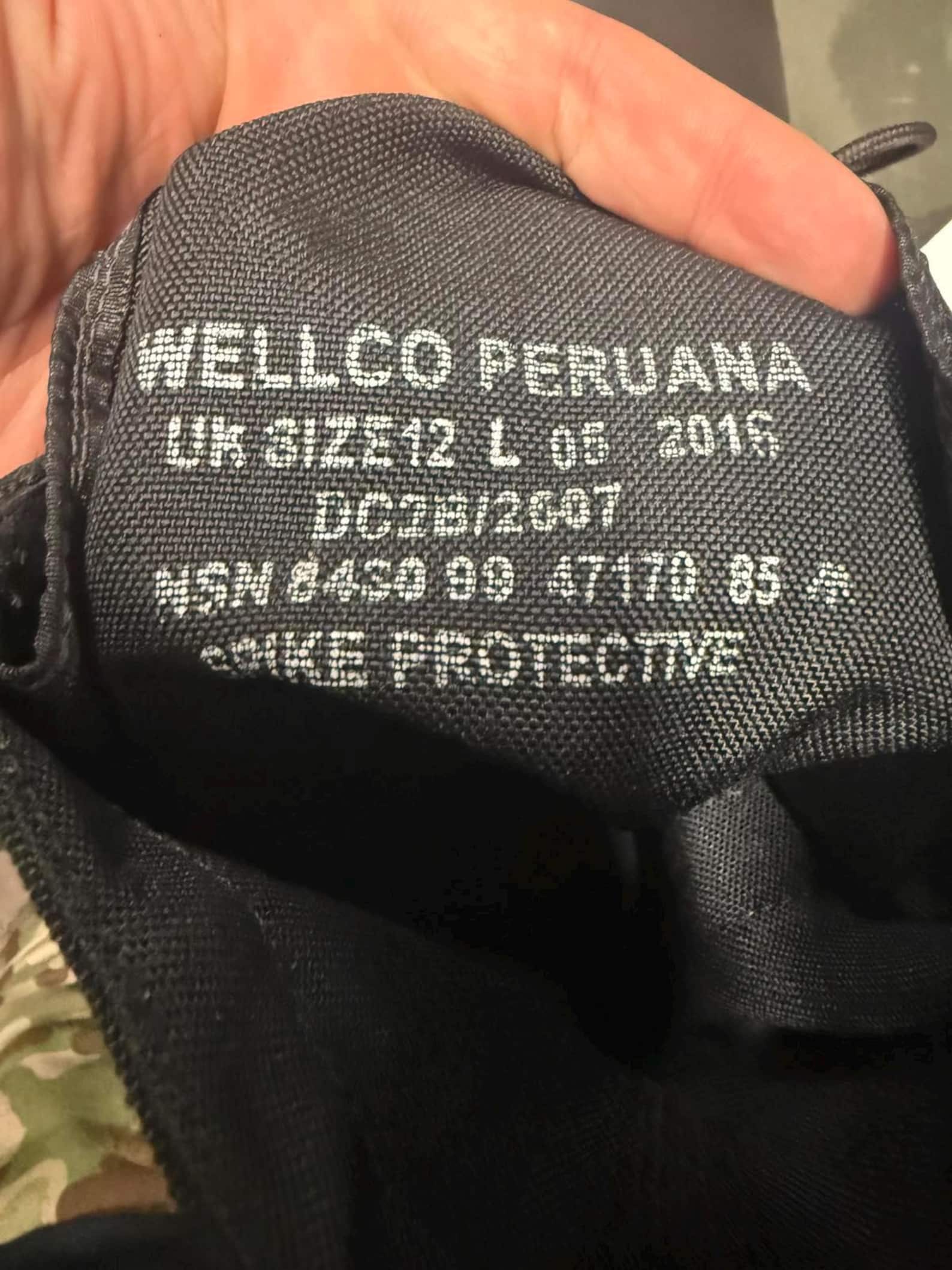 NEW British Army WELLCO Peruana Jungle Boots Black Size UK12L - Etsy