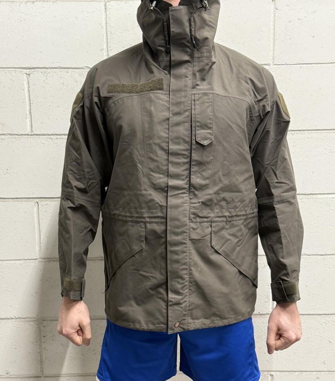 Austrian Army Waterproof Jacket With Armpit Zippers Small Regular - Etsy
