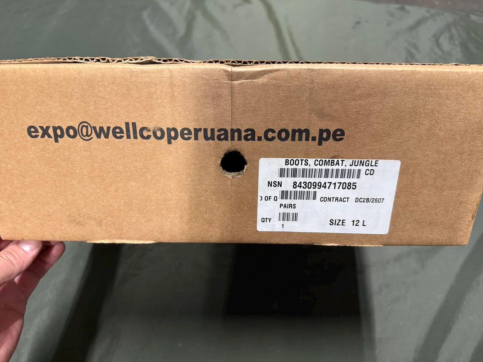 NEW British Army WELLCO Peruana Jungle Boots Black Size UK12L - Etsy