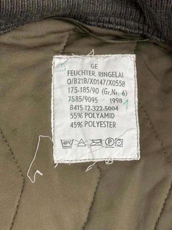 Original German Military Bundeswehr Field Jacket Park… - Gem