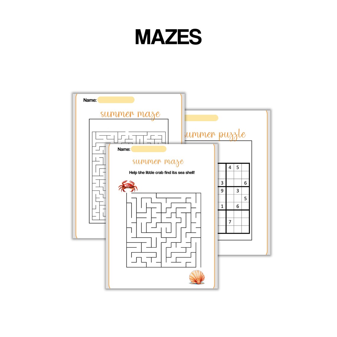 Summer Homeschool Activities Printable Educational Printable Preschool ...