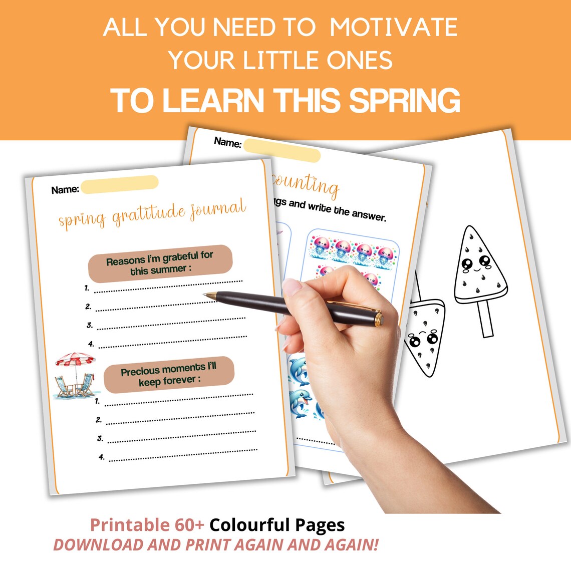 Summer Homeschool Activities Printable Educational Printable Preschool ...