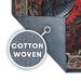Gothic Raven Rug, Red and Black Occult Decor, Washable Rug, Witchy Home ...