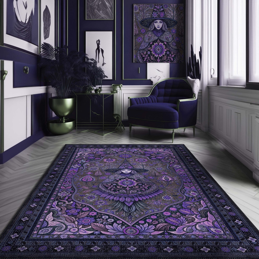 Purple area rugs store