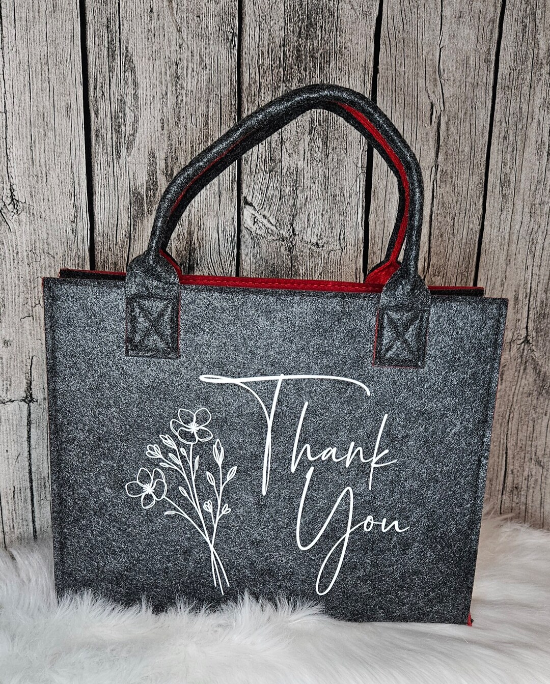 Felt Bags | Gift | Colorful | Thank You | Robust Felt Bag With the ...