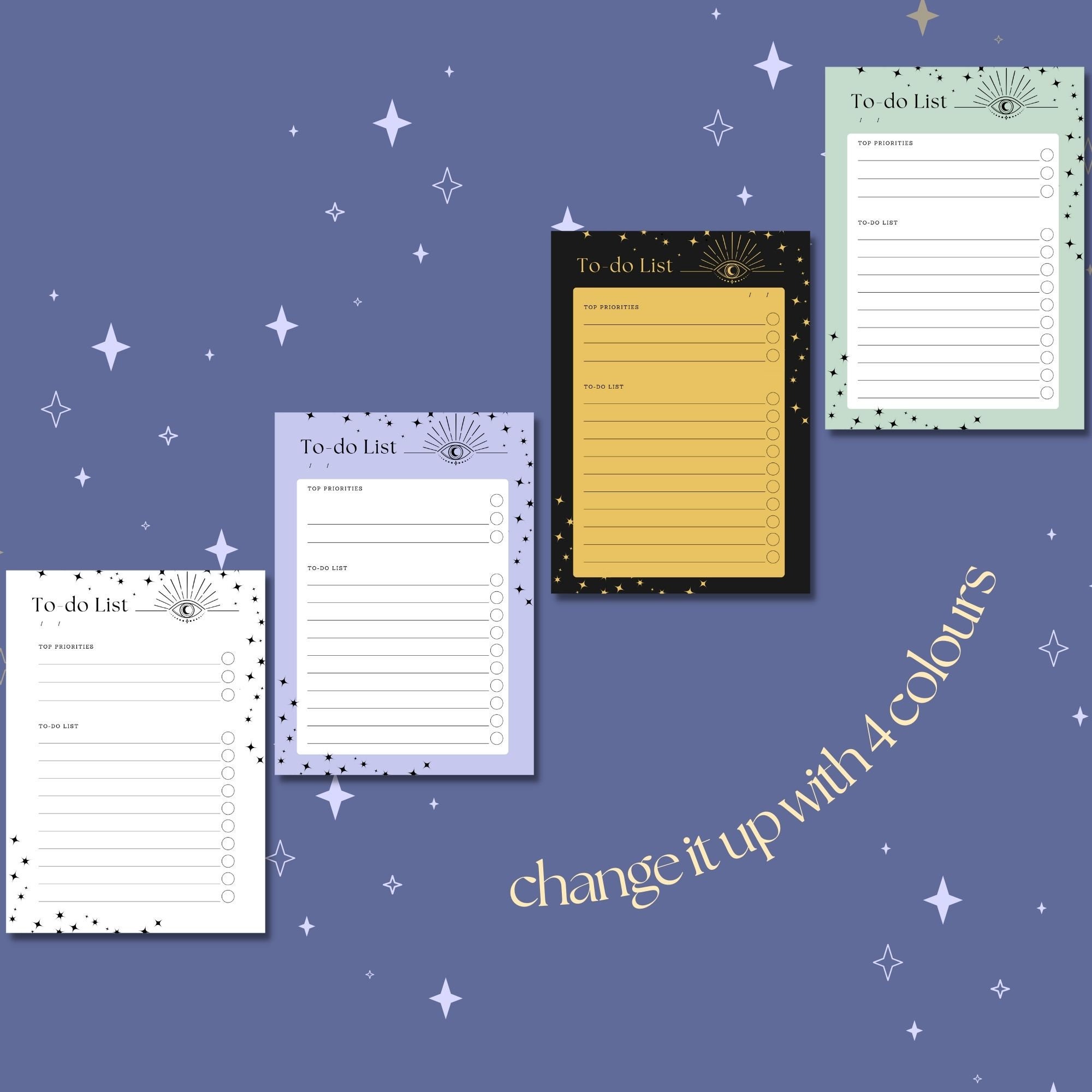 Magical To-do List Printable Aesthetic Daily to Do List Task - Etsy
