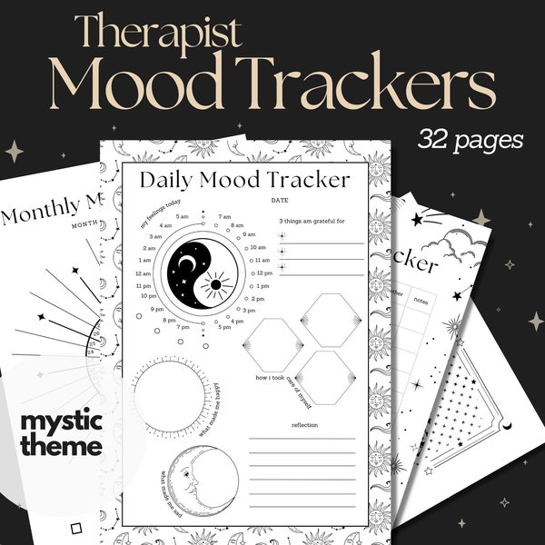 Weekly Mood Tracker - Etsy