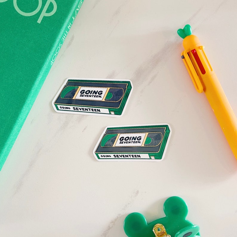 Seventeen 'going Seventeen' VHS Tape Sticker - Etsy