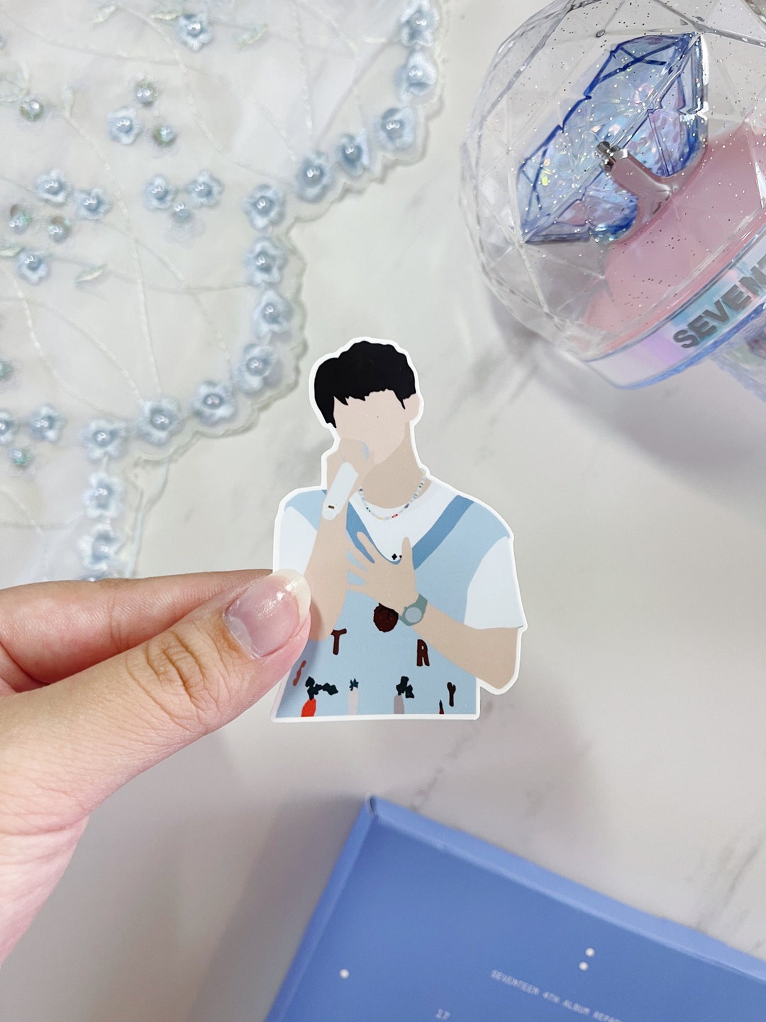 Seventeen Dk/dokyeom "a Journey" Cover Sticker - Etsy