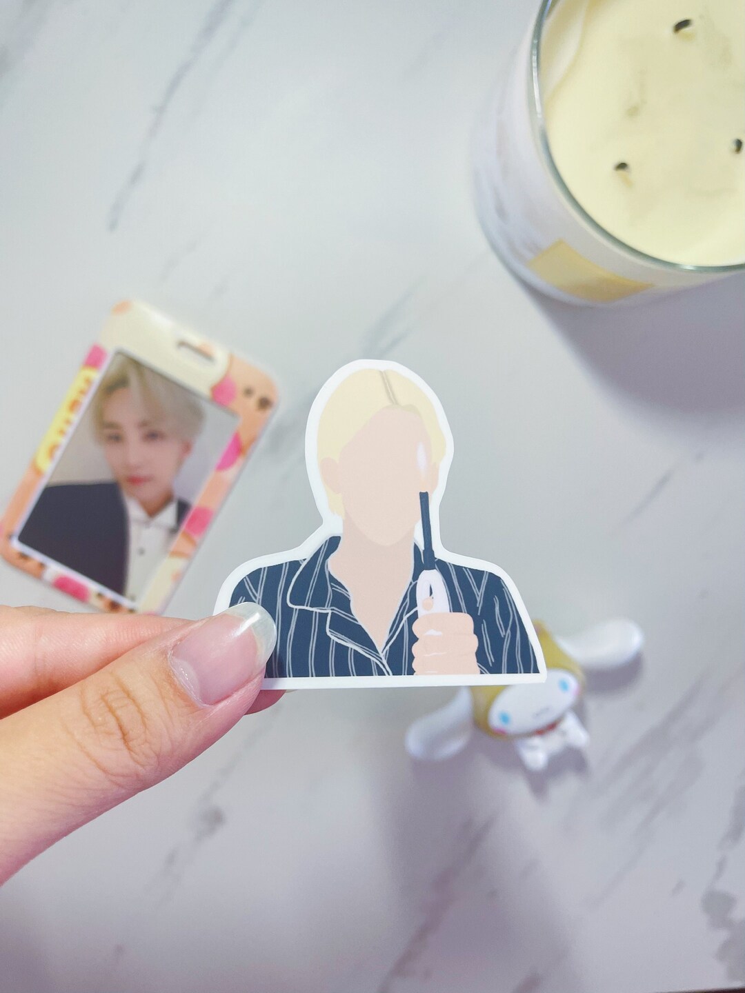 Seventeen Jeonghan Lighter Meme Sticker - Etsy
