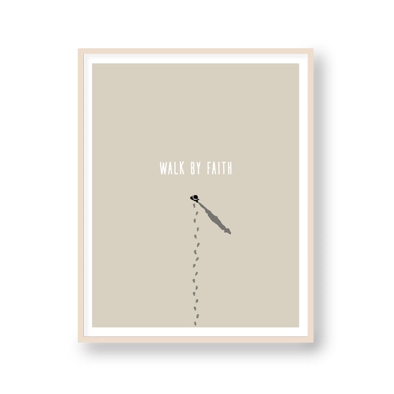 Minimalist Christian Modern Art Digital Print Bible Sketches Bible Wall ...