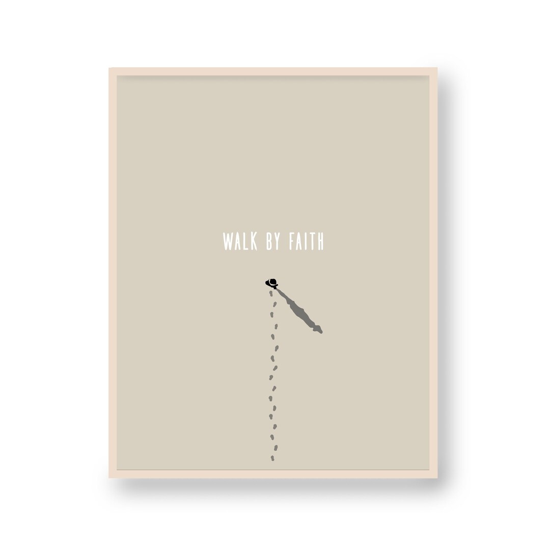 Minimalist Christian Modern Art Digital Print Bible Sketches Bible Wall ...