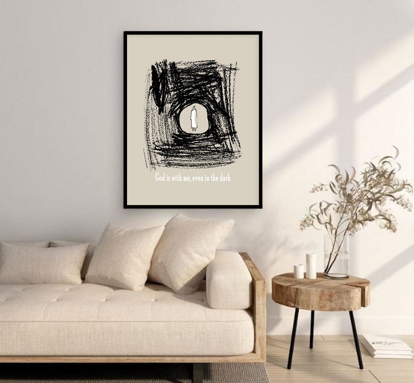 Jesus Art Work Bible Sketches Christian Painting Minimalist Modern ...