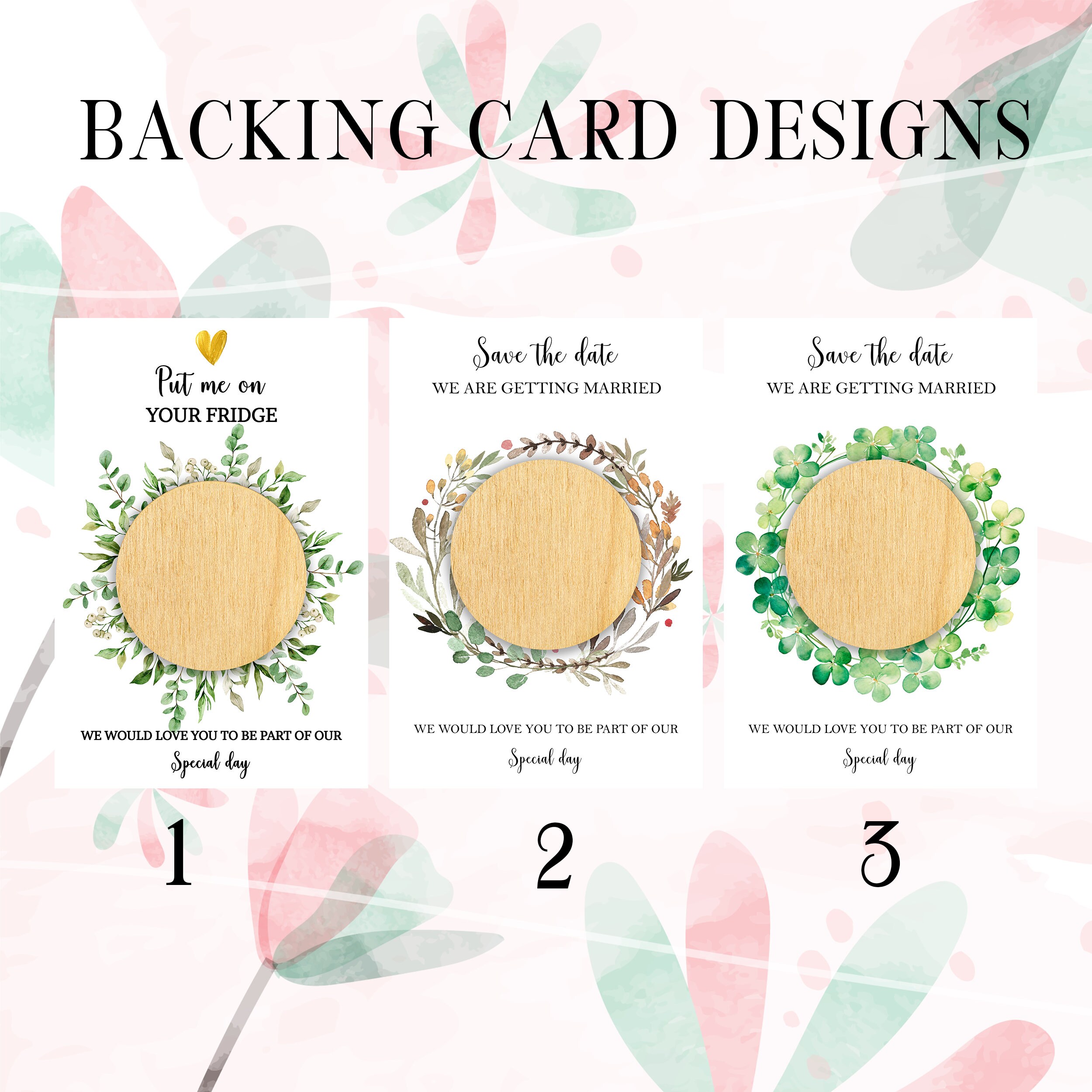 Magnetic Moments: Unveil Your Wedding Date in Style, Custom Save the ...