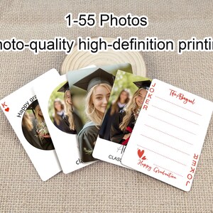 Photo Playing Card, Graduation Party Favor Guest Book, Graduation Games ...