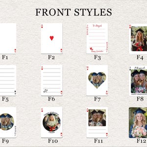 Photo Playing Card, Graduation Party Favor Guest Book, Graduation Games ...