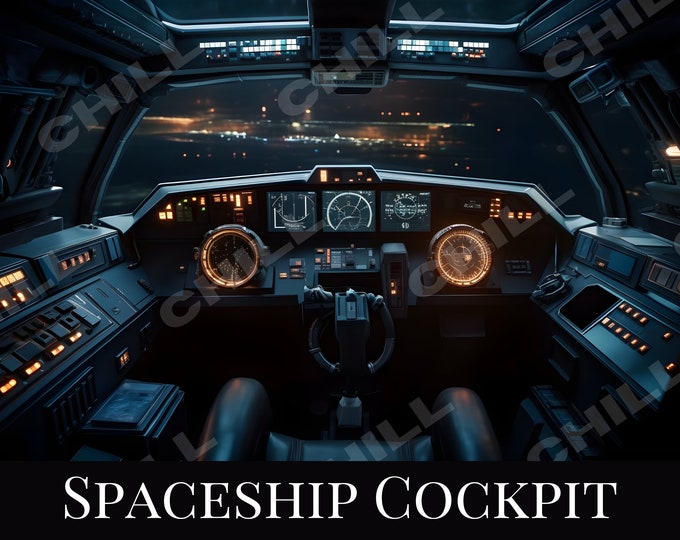 Spaceship Animated Zoom Background - Etsy Canada