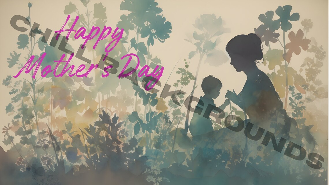 Mother's Day Virtual Backgrounds: AI Art Bundle (digital Download) - Etsy