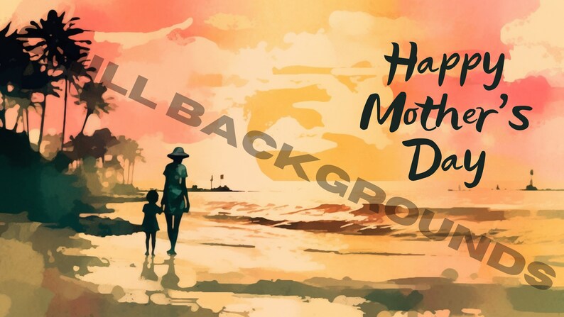 Mother's Day Virtual Backgrounds: AI Art Bundle (digital Download) - Etsy