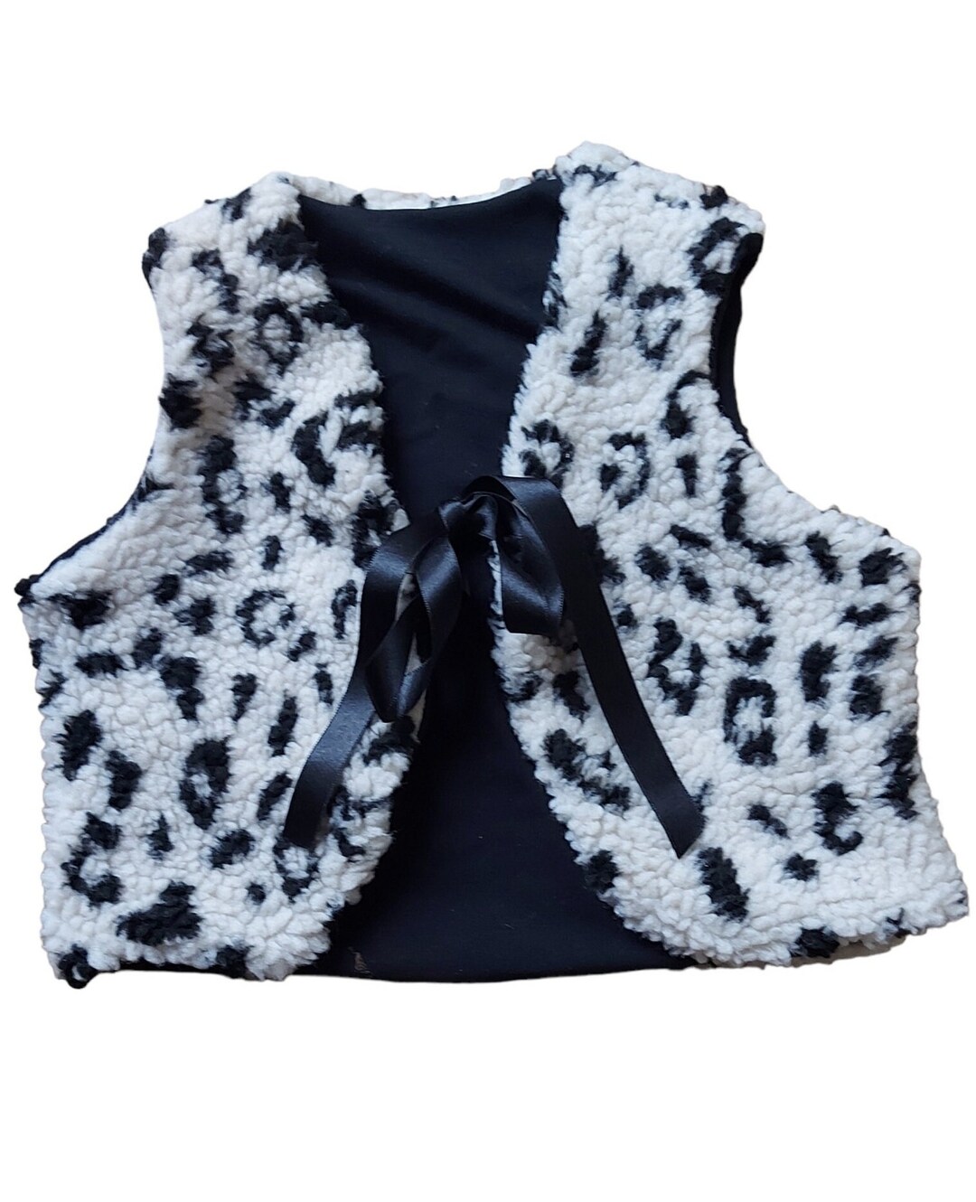 Teddy Waistcoat Leopard - Etsy